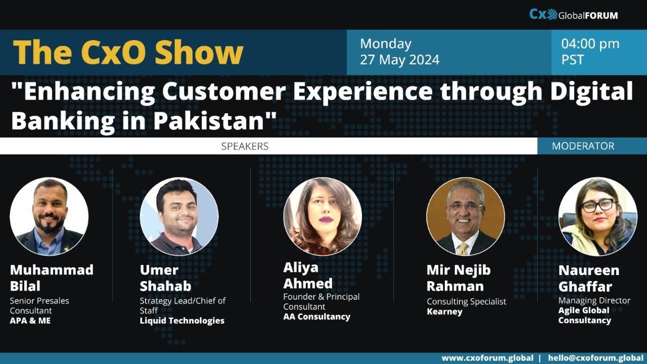 The CxO Show on "Enhancing Customer Experience through Digital Banking ...