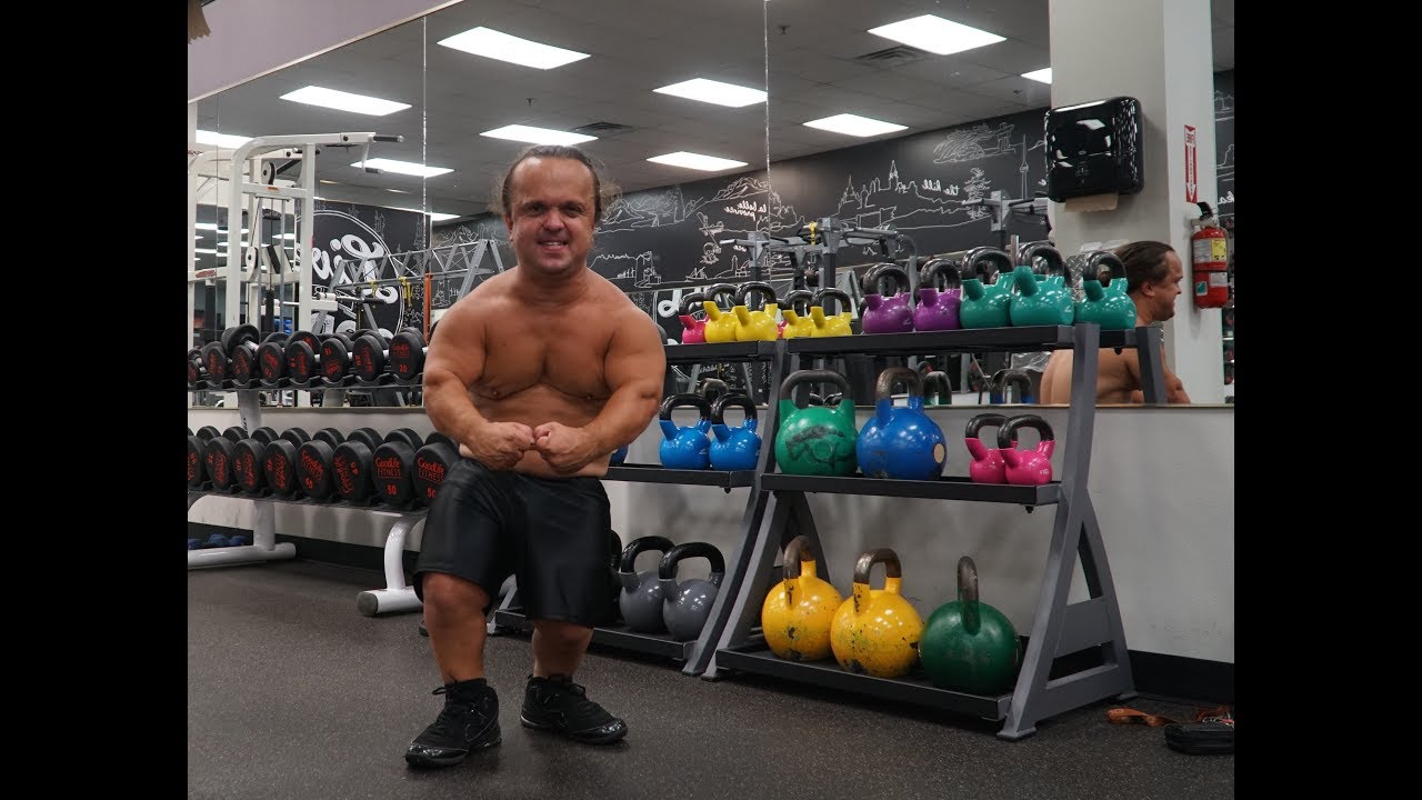 MIGHTY MIKE DWARF BODYBUILDING POWER LIFTING WORKOUTS-2017-PART 2 ...