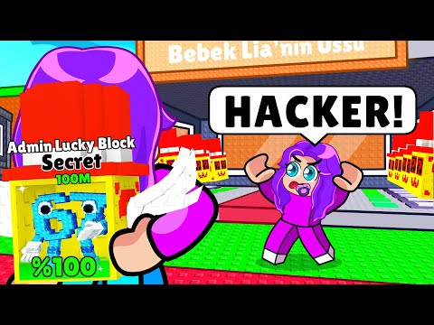 LUCKY BLOCK Yarışmasında Arkadaşlarımı HİLE ile TROLLEDİM!