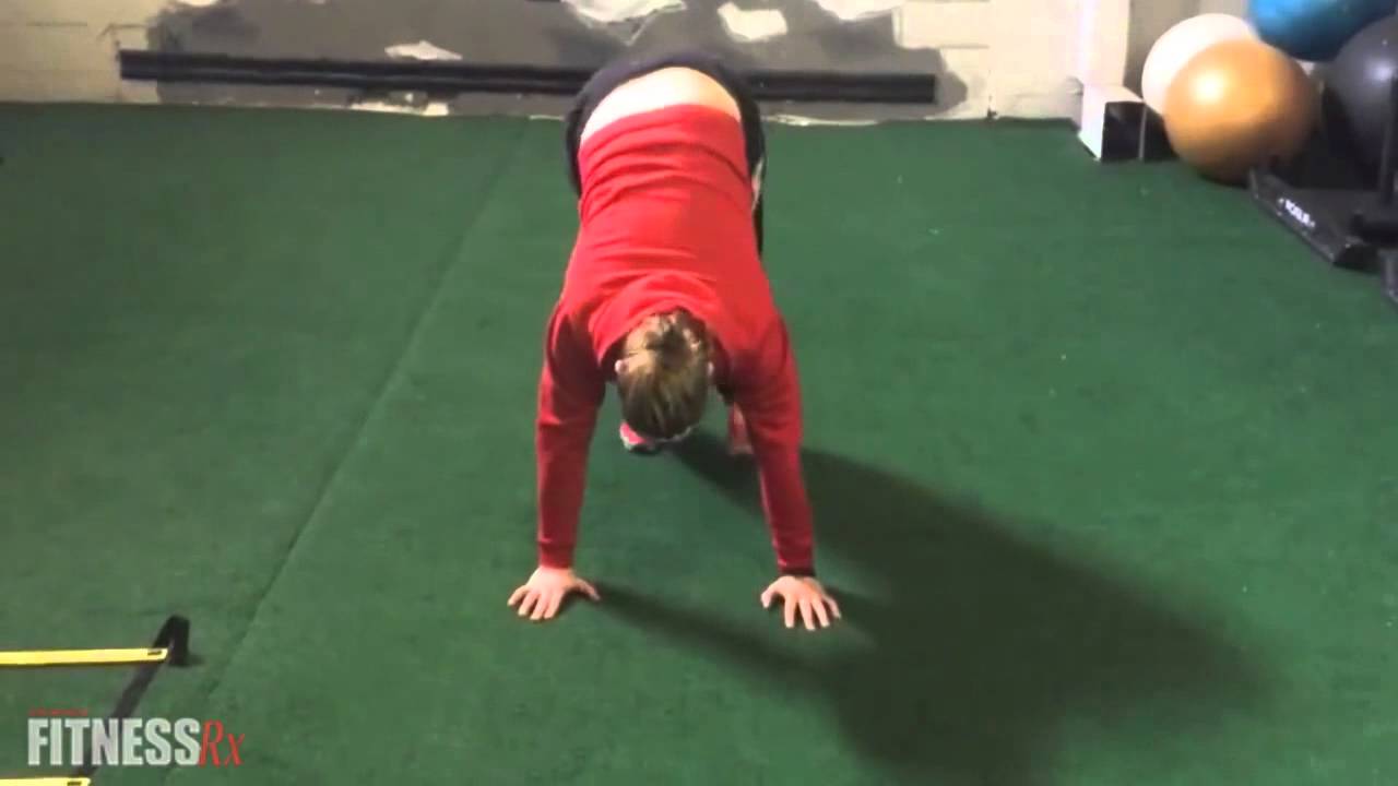 The Inchworm Push-up - YouTube