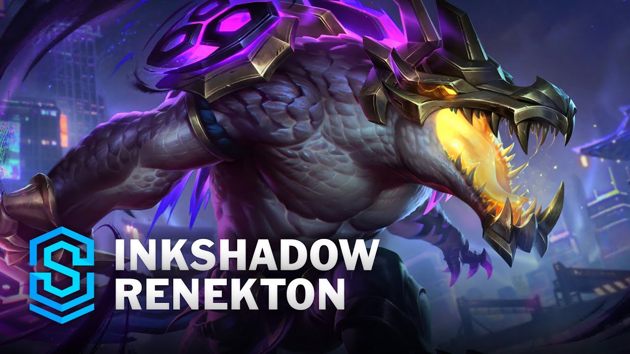 Inkshadow Renekton Skin Spotlight - League of Legends - YouTube