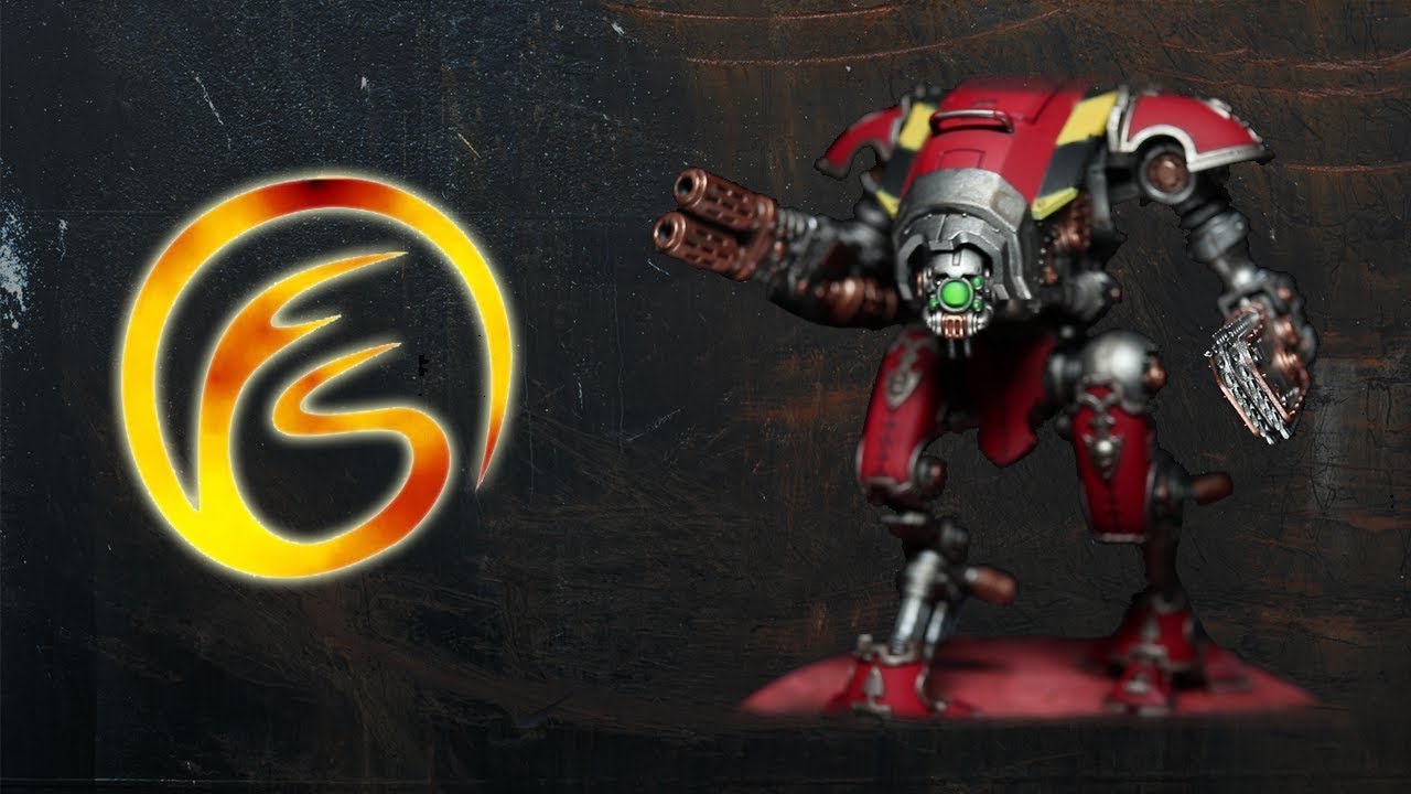 The Hobby Table - How To Quickly Paint Armiger Warglaives Warhammer 40k ...