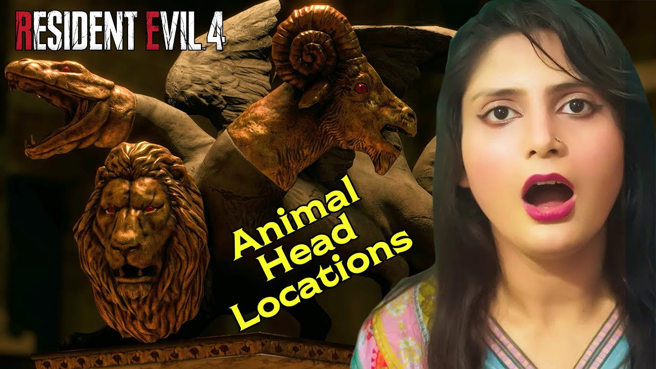 Resident Evil 4 Remake: Solve the Headless Statue Puzzle (All 3 Animal ...