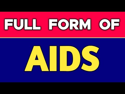 Full form of AIDS.AIDS ki full form kya hota hai.AIDS ka pura naam kya ...