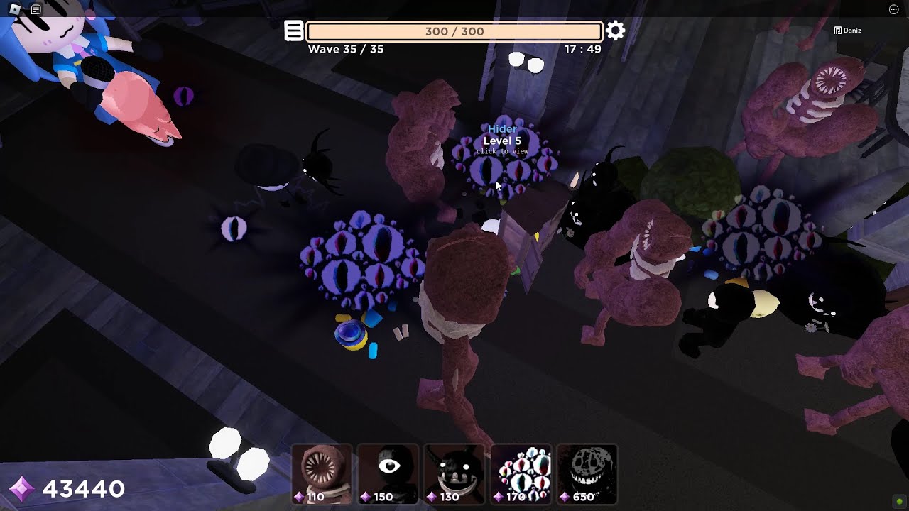 Roblox - Tower Heroes [DOORS] - Hotel Visitors quest (The Library ...