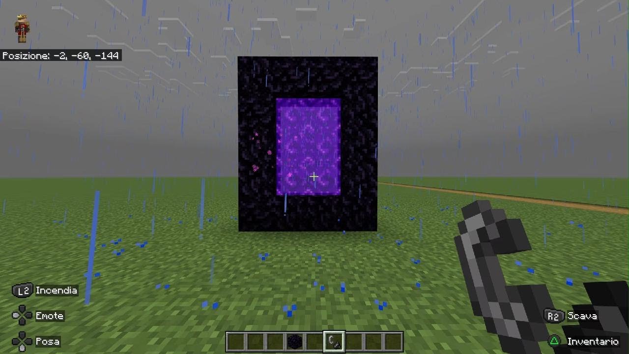 Minecraft Tutorial: come costruire un portale del Nether #minecraft ...