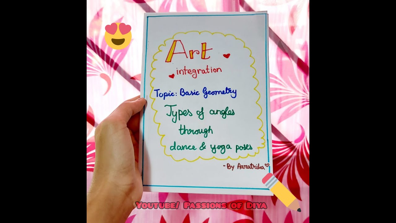 Learning of angles through dance and yoga postures || Passions of diya ...