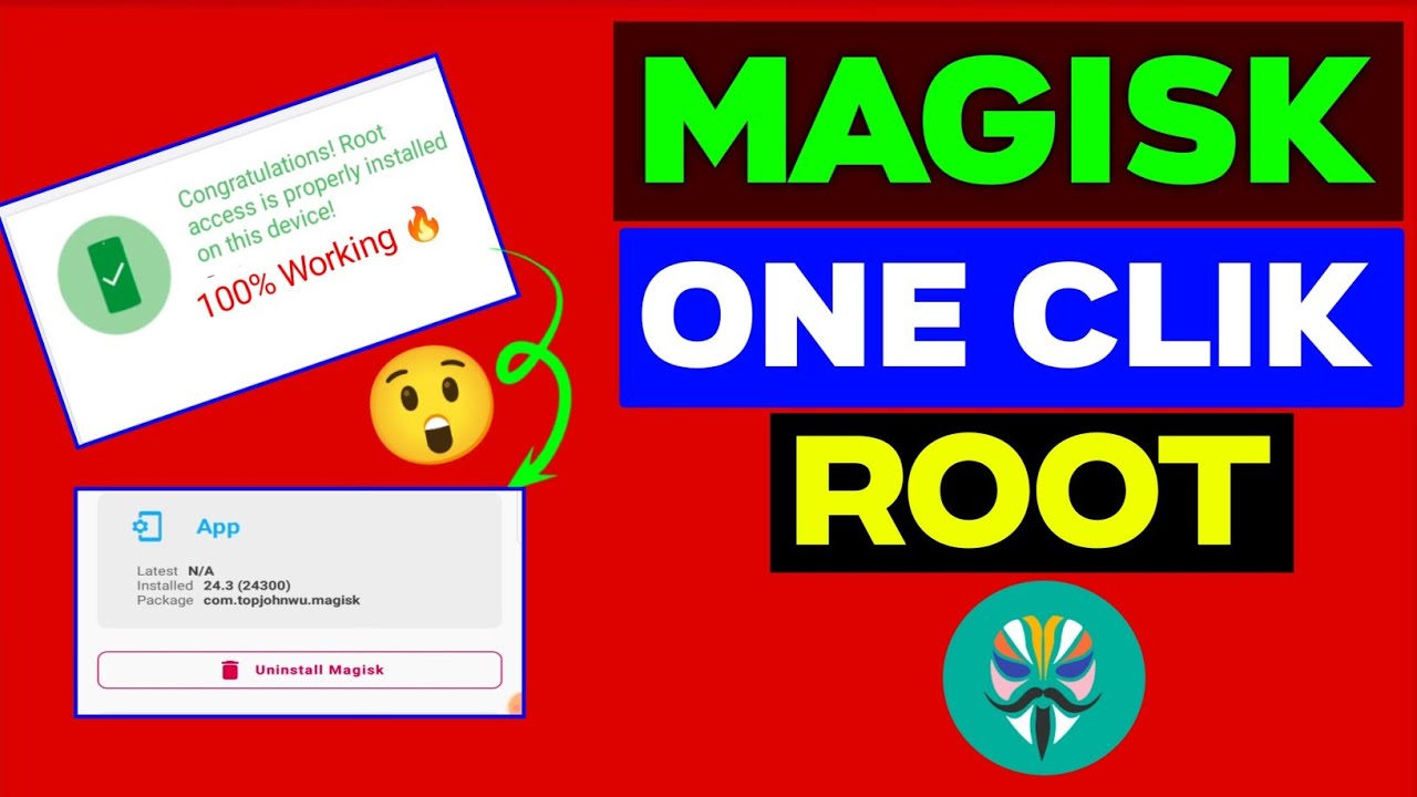 Root Any Android Device With Magisk In One Click - No Pc ! Kingroot ...