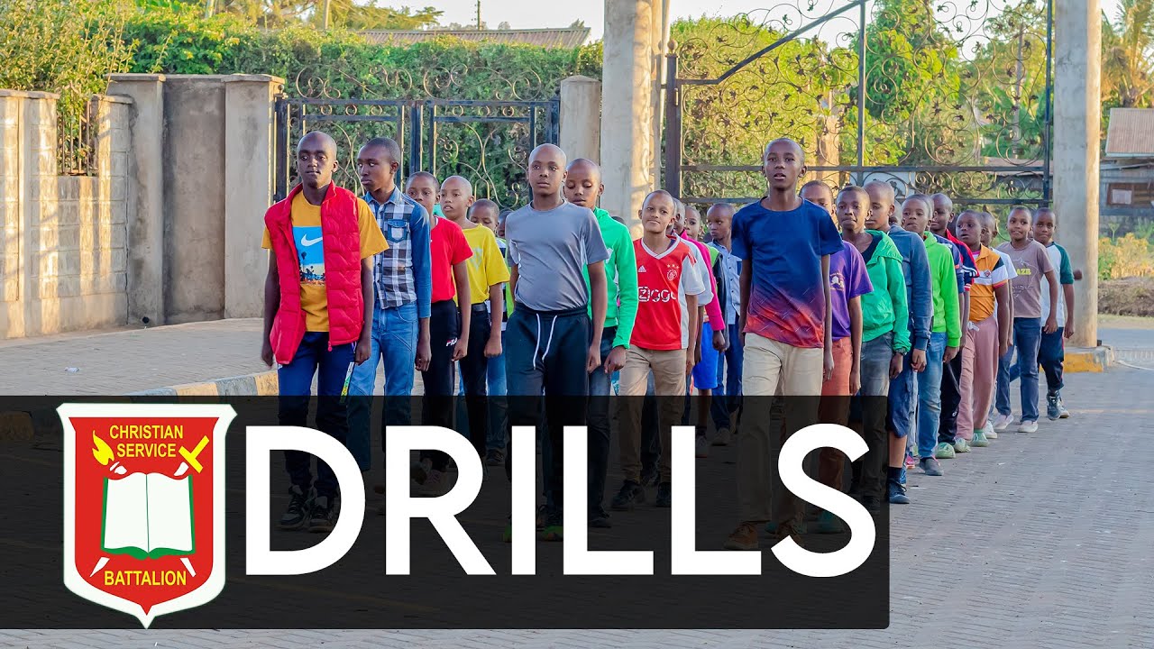 Awesome Basic Drills - AIC Bomani Battalion - YouTube