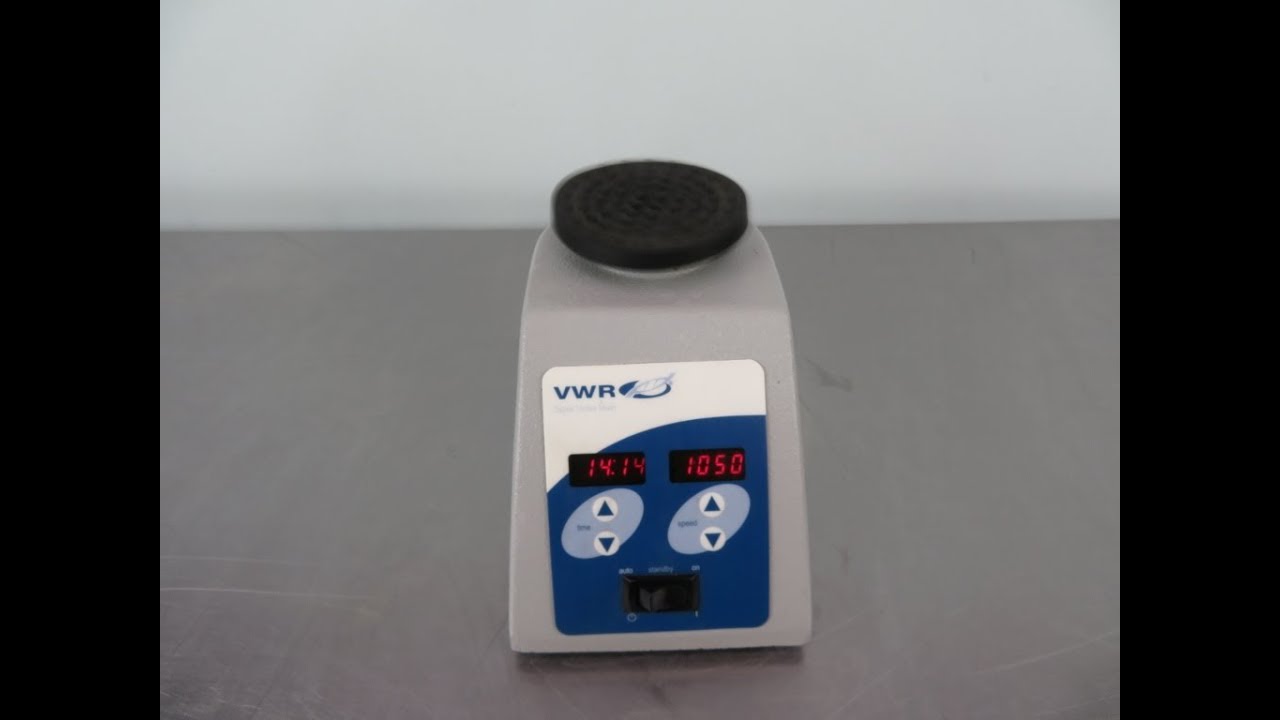 VWR Digital Vortexer with Flat Top 14005-824 - YouTube