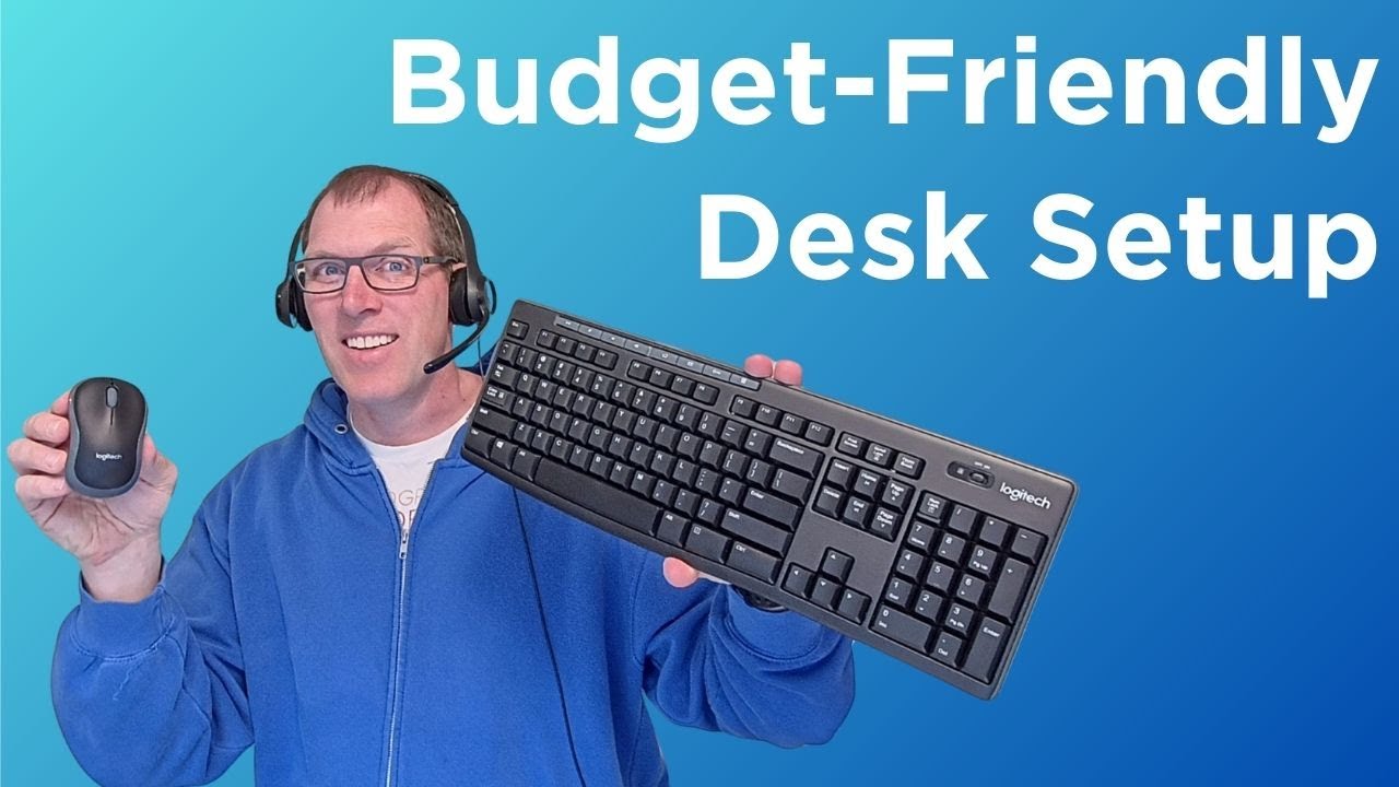 Budget Friendly Desk Setup from Logitech - YouTube