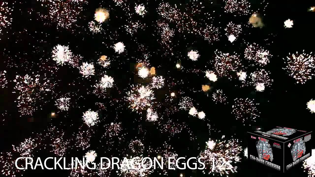 Full Blown Fireworrks - Crackling Dragon Eggs -12s - YouTube