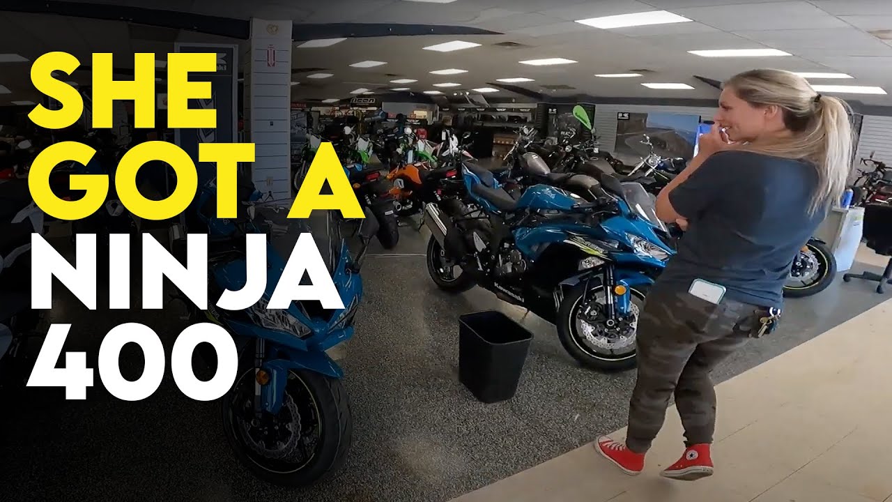 First Ride on a 2021 Kawasaki Ninja 400 - YouTube
