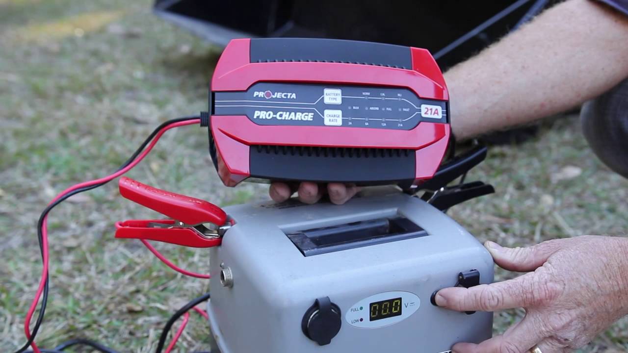 Projecta Pro Charge Battery Chargers - YouTube