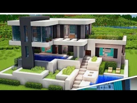 I build the most beautiful house in minecraft wait on tell u see it ...