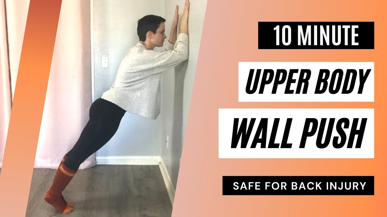UPPER BODY WALL WORKOUT - YouTube