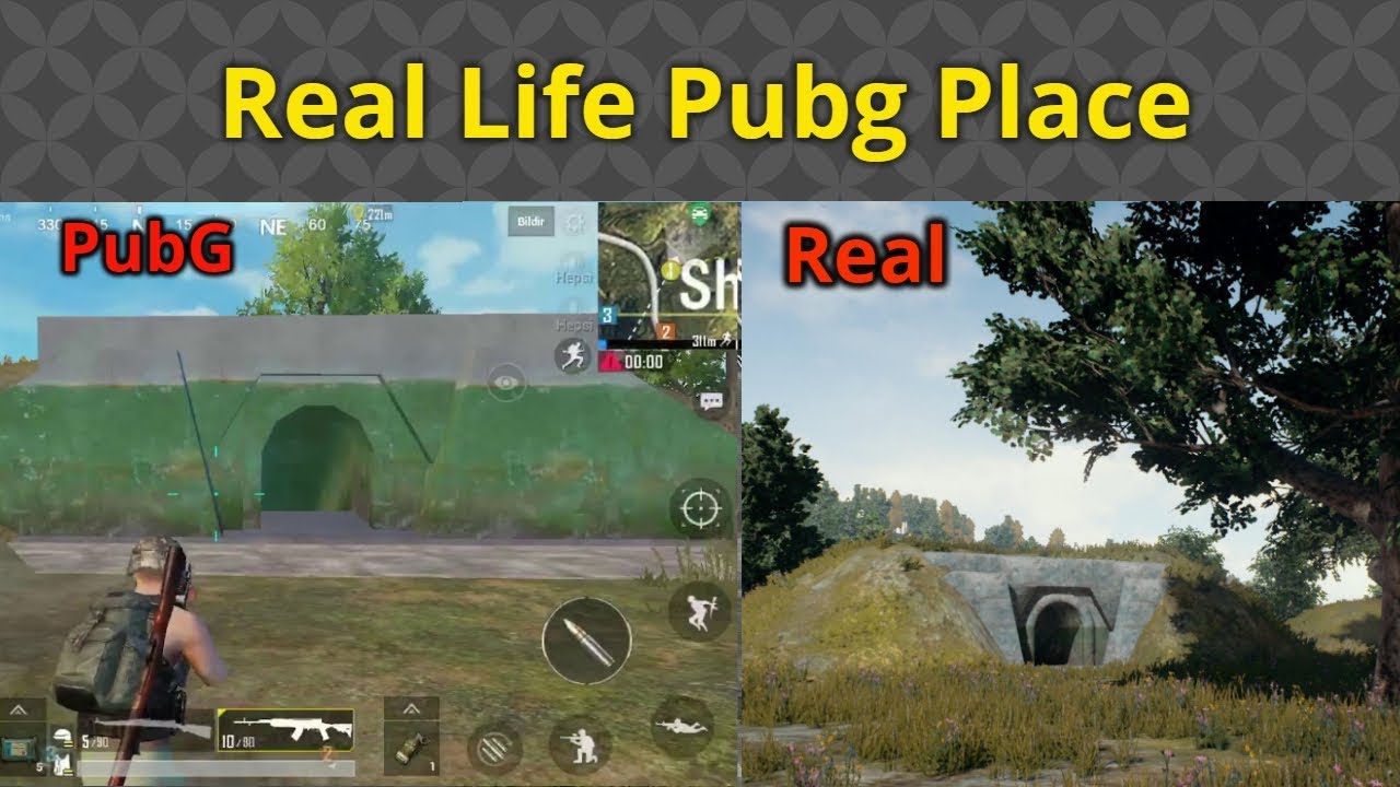 Pubg Places In Real life - YouTube