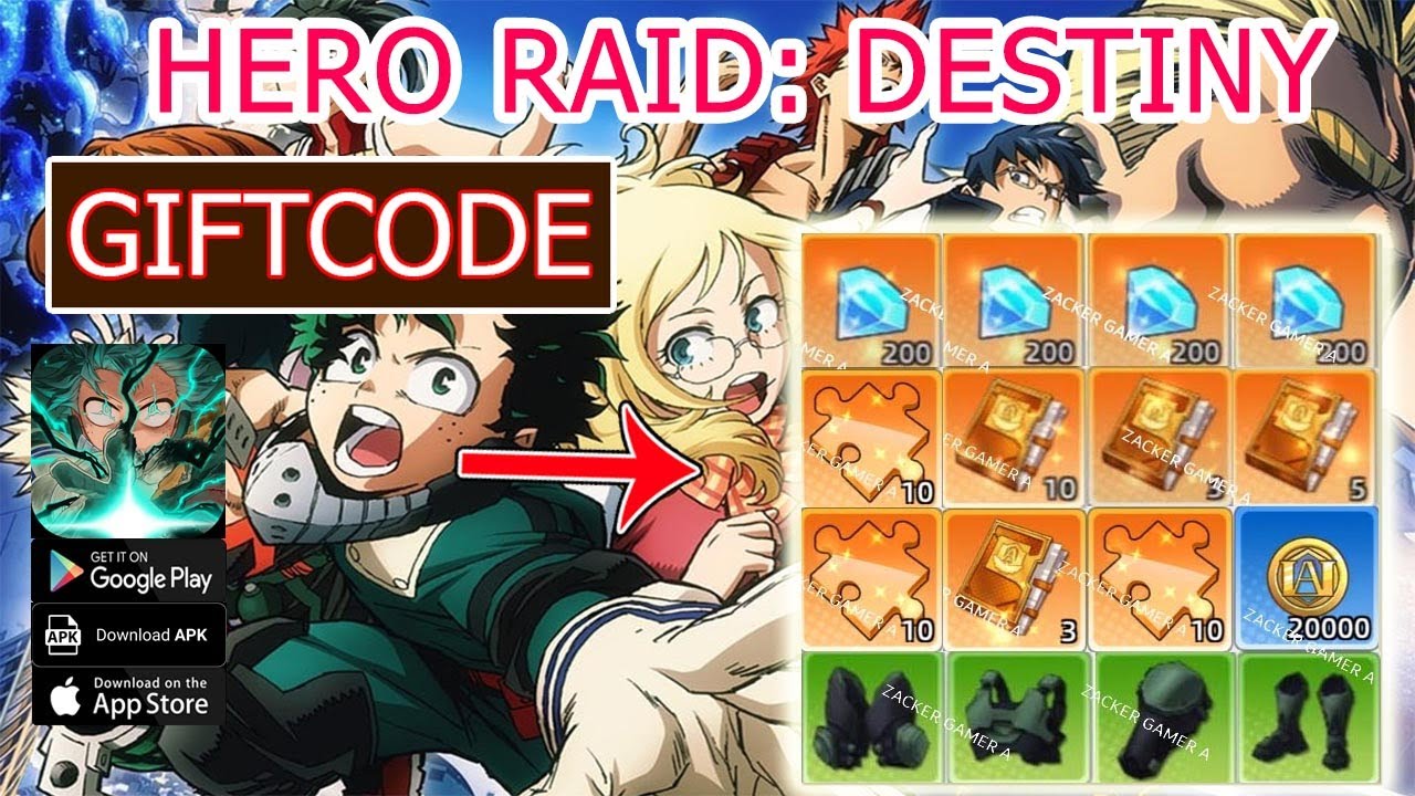 Hero Raid Destiny & All Codes | 7 Giftcodes Hero Raid Destiny - How to ...