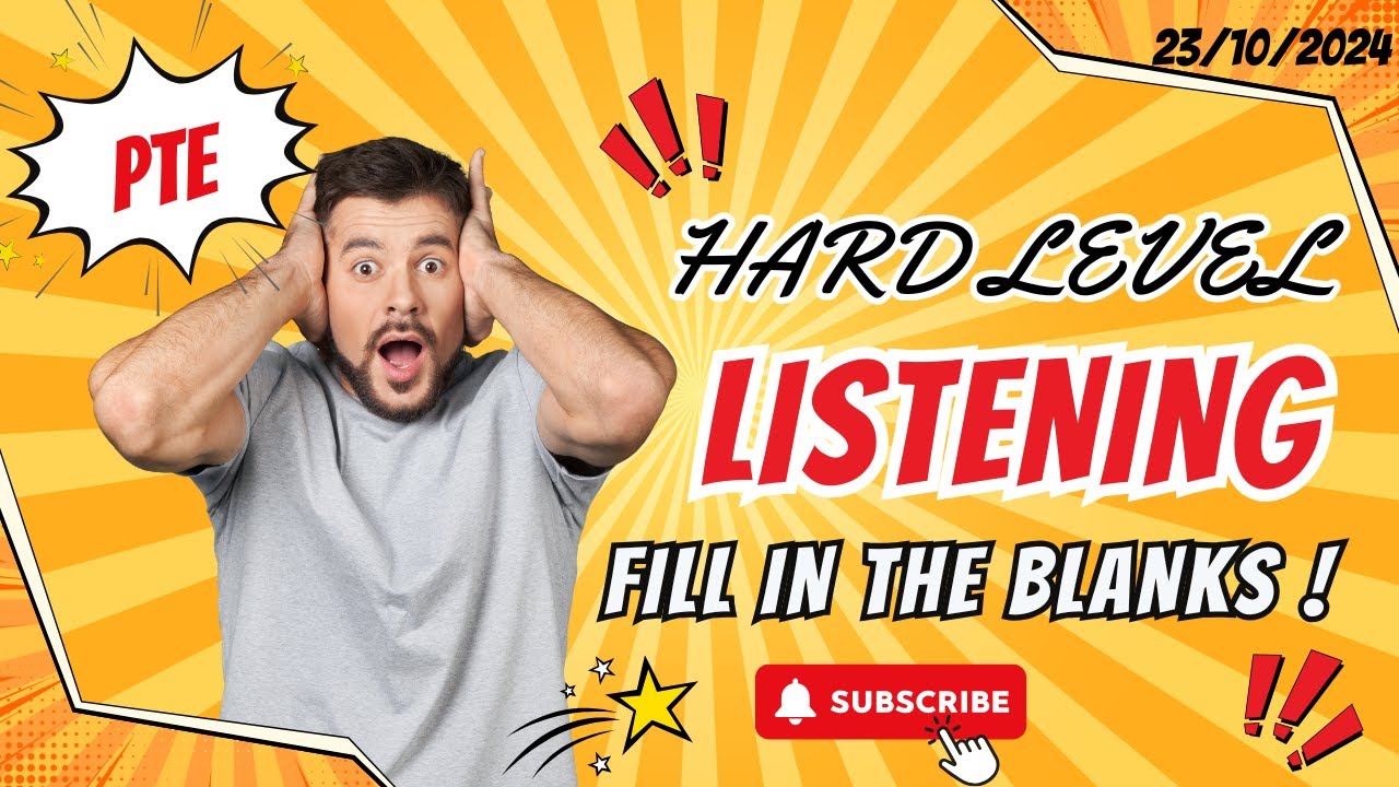 Check Your Listening with Hard Test - YouTube