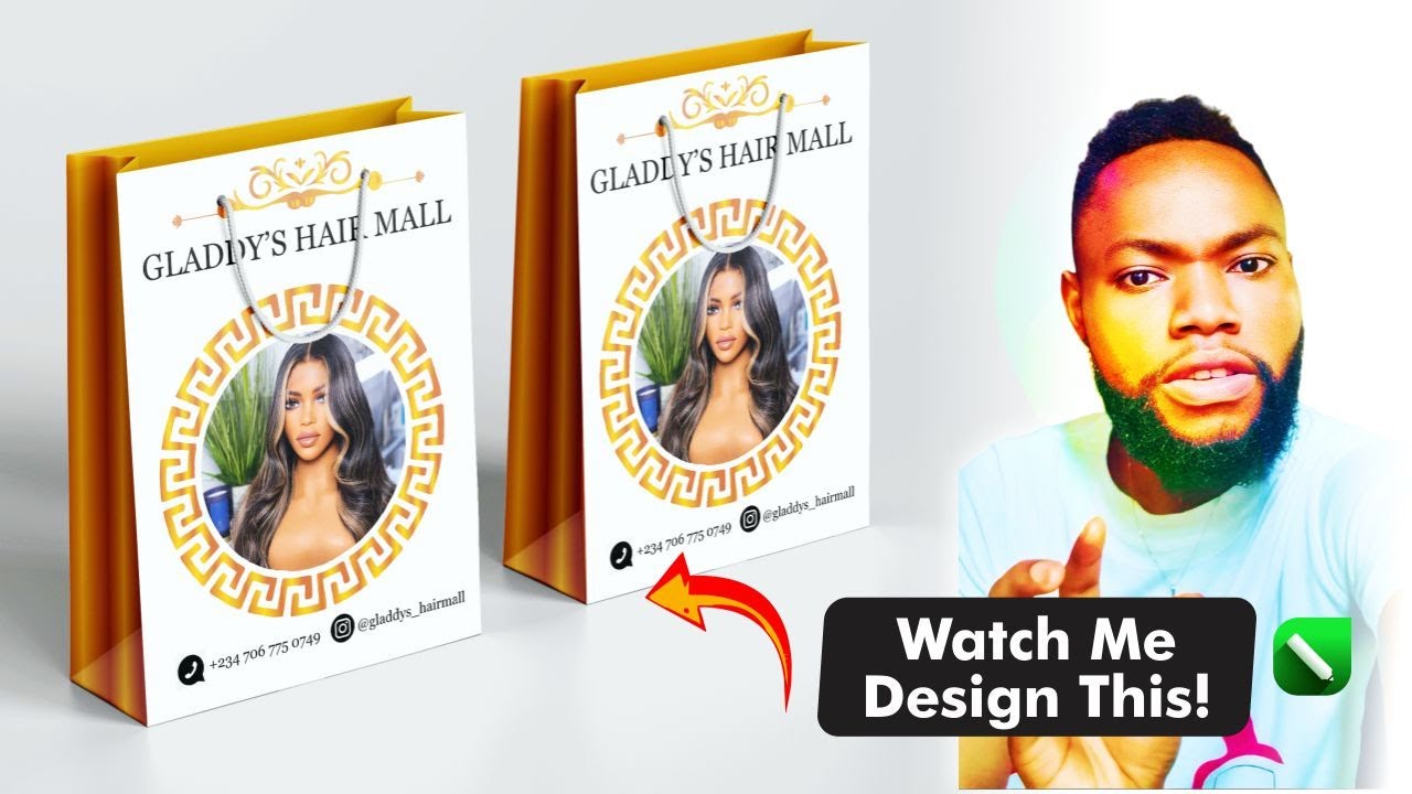 I Tried Designing a Portrait-Size Paper Bag in CorelDRAW… Here's What ...