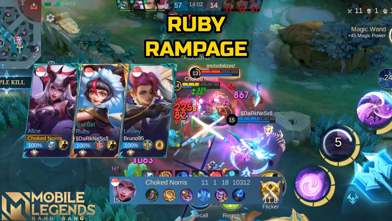 Ruby Rampage | Mobile Legends: Bang Bang - 20240621 - YouTube