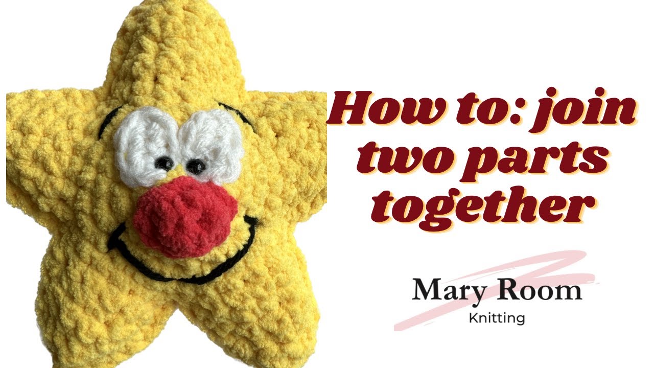 How to: Join two parts together (Single Crochet Seaming) (Christmas ...