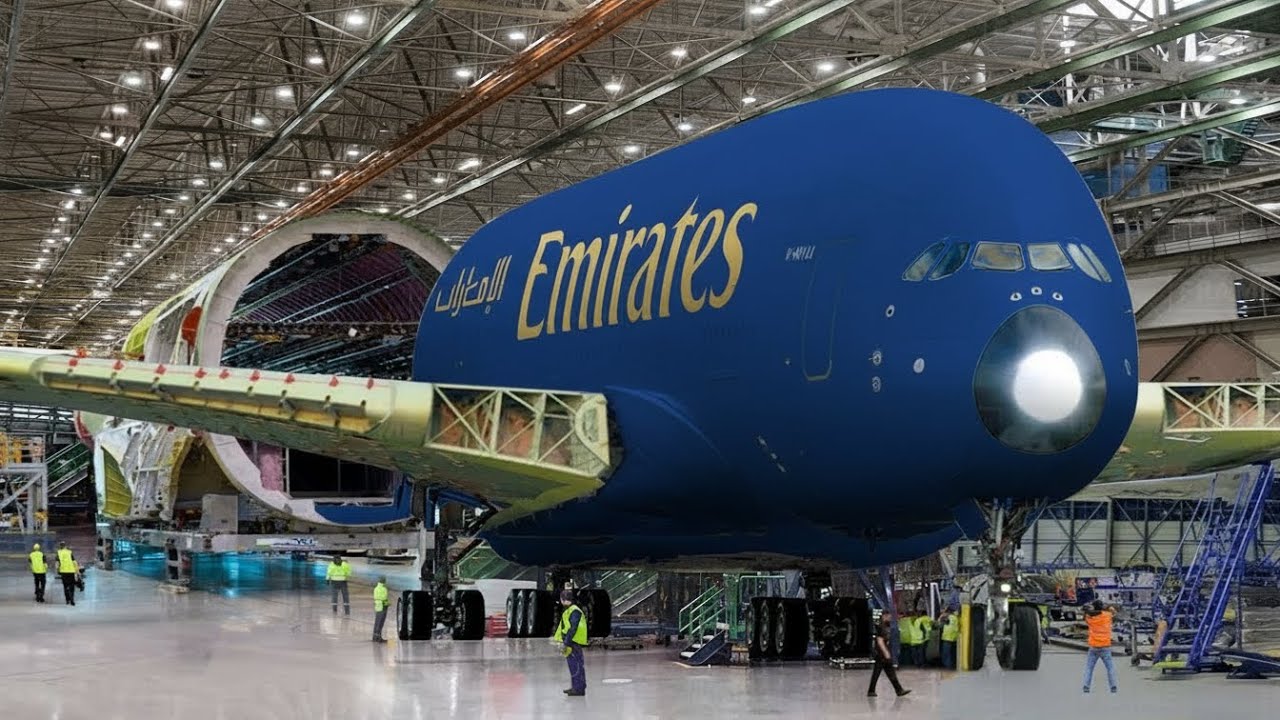 Inside a Modern Aircraft Manufacturing Process - YouTube