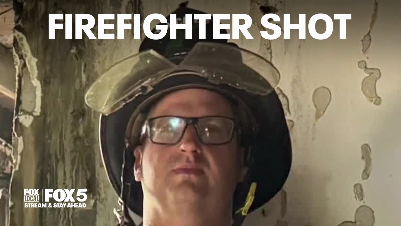 Firefighter shot by teenager in attempted robbery - YouTube