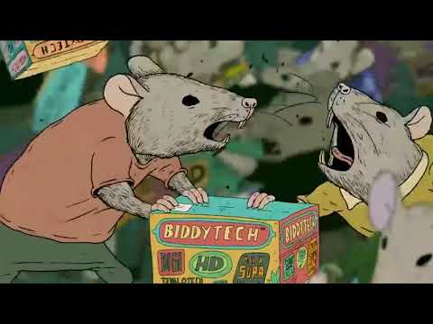 Felicidade: Desenho Animação Steve Cutts Como Ser Mais Feliz Ratos Ratinhos Humanos Estressados