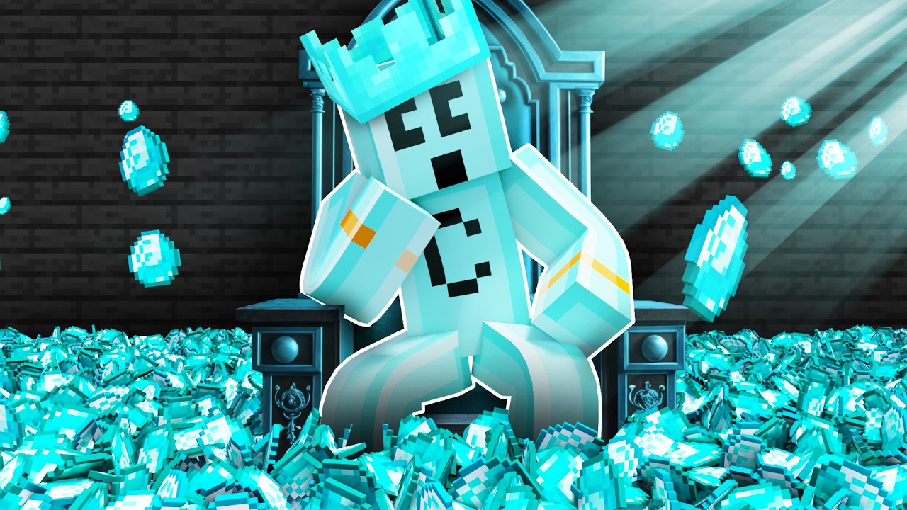 Minecraft but I have 1,000,000 Diamonds - YouTube