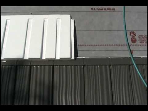 New Foam Backer for Aluminum Roofing - Video - YouTube