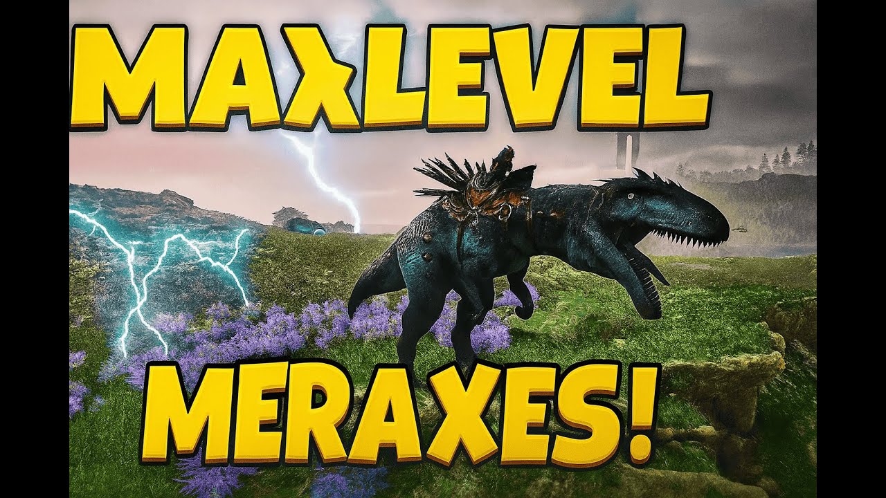 I Tamed a Max Level Meraxes in Ark Ascended Ragnarok!!! - YouTube