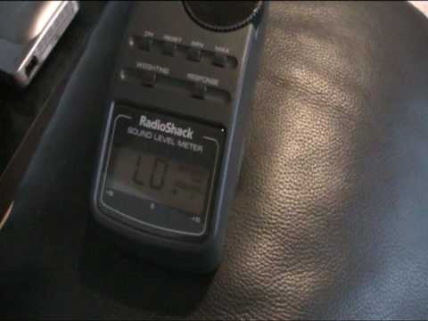 Exodus Audio Maelstrom 18" Gen2 - dB levels recorded at listening post ...