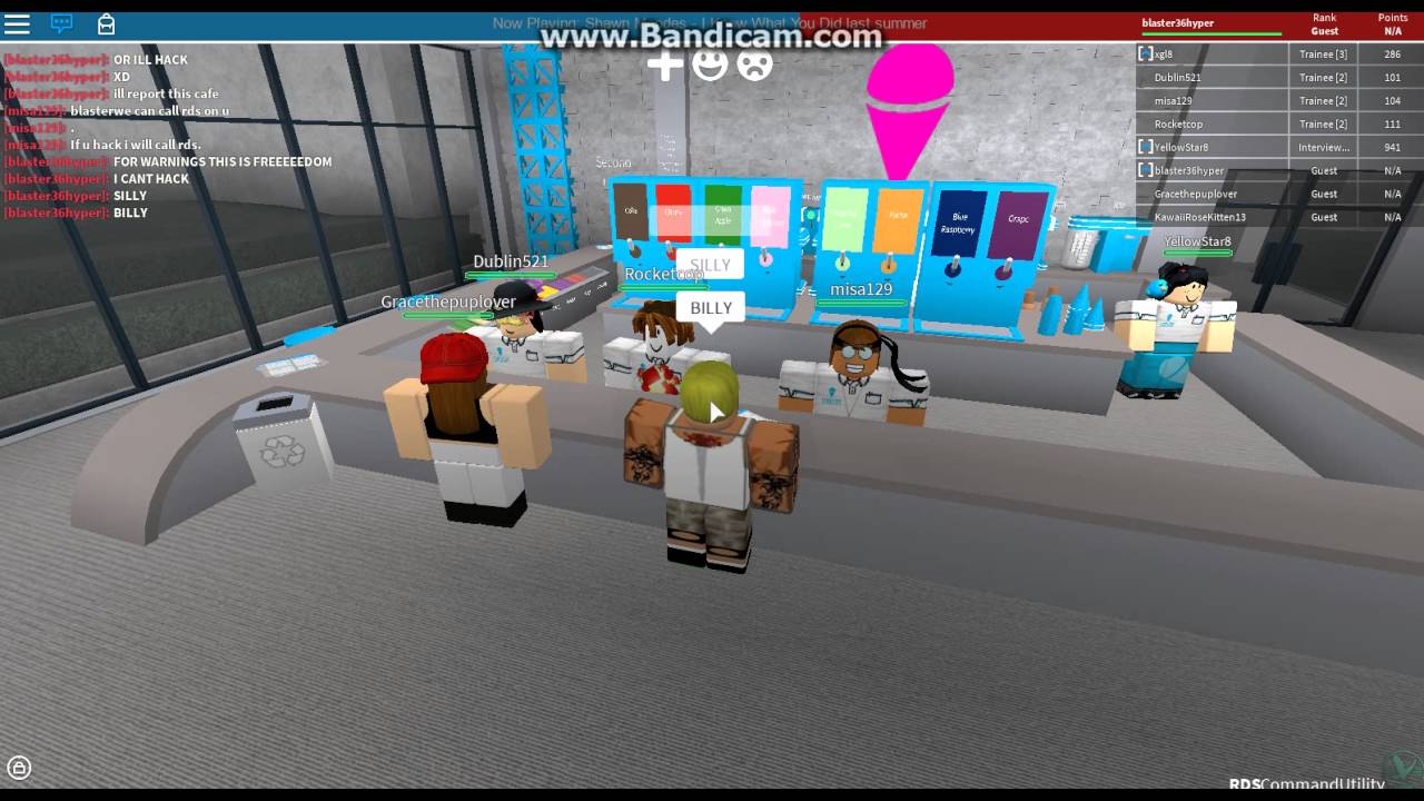 Roblox- Trolling Snowies Cafe - YouTube