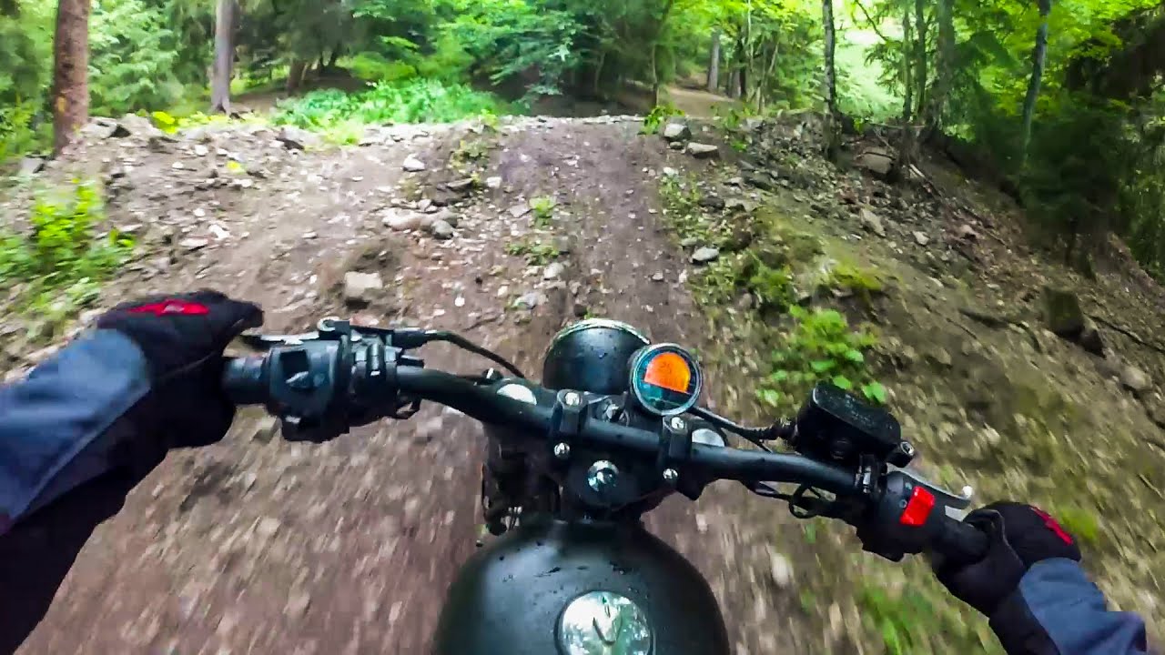 Going OFFROAD on Hanway Scrambler 250 - YouTube