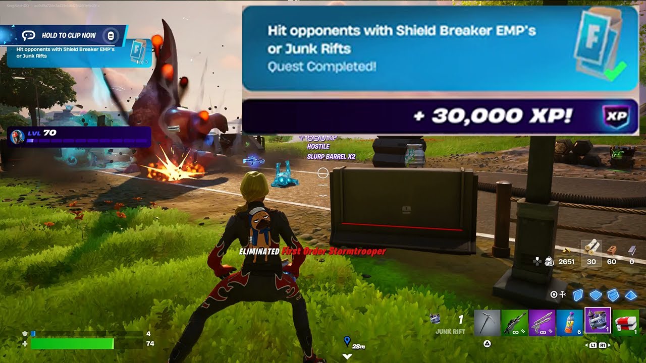 How to EASILY Hit opponents with Shield Breaker EMP's or Junk Rifts in ...