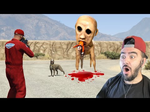 CHOP KÖPEK YIYEN CANAVAR BULDU AZ KALSIN YUTUYORDU - GTA 5 MODS