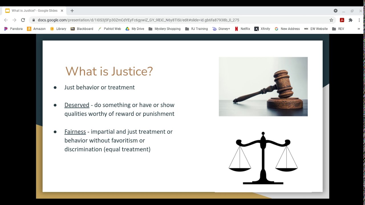 What is Justice - YouTube