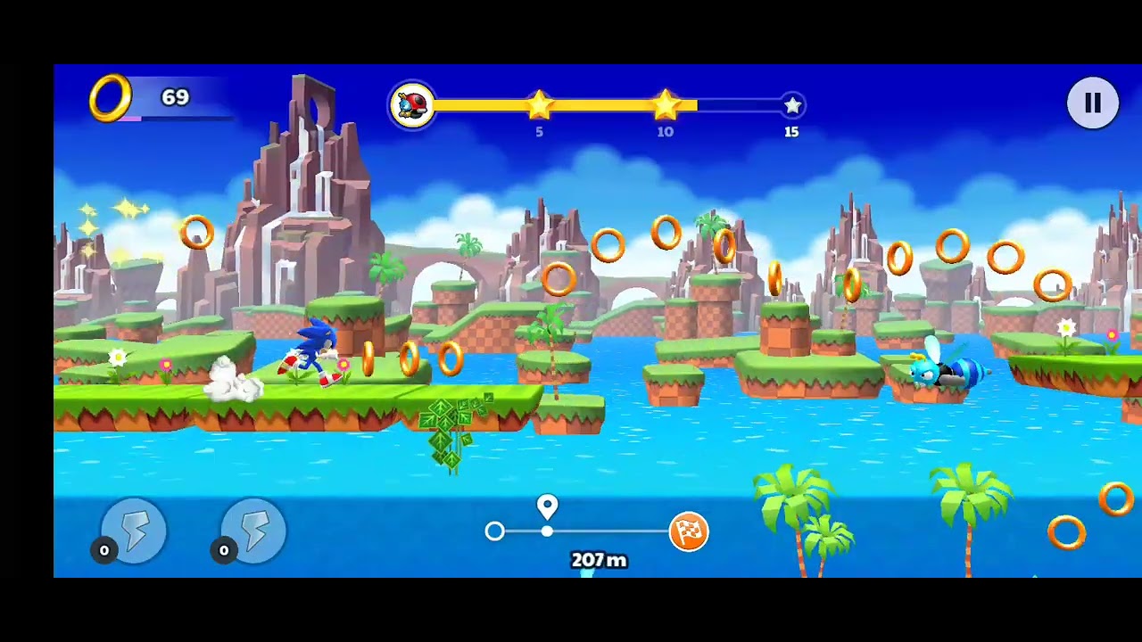 épisode 1 de sonic runner - YouTube