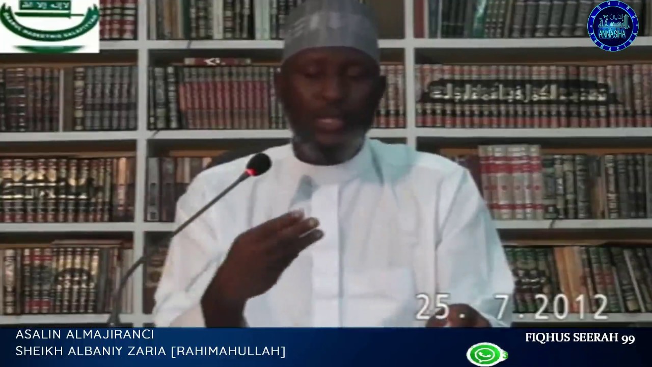 Asalin Almajiranci sheikh Albany Zaria - YouTube