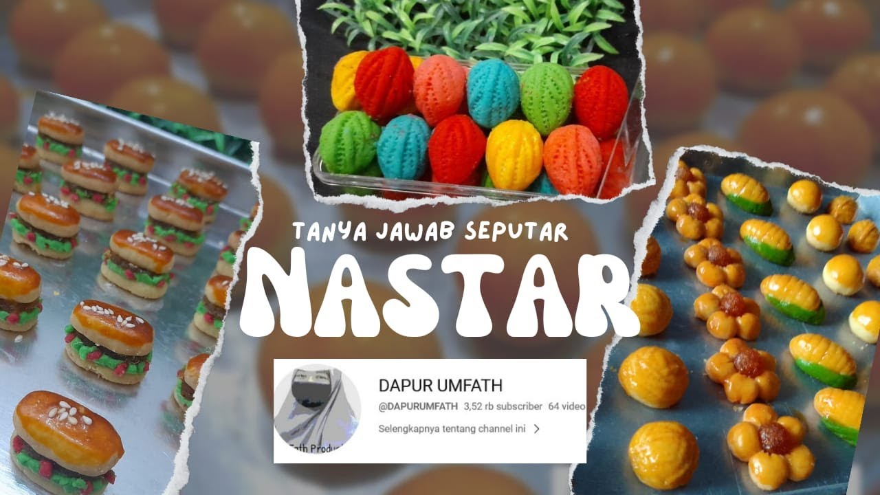 TANYA JAWAB SEPUTAR NASTAR (Persoalan Nastar Melebar, Nastar dan Olesan ...