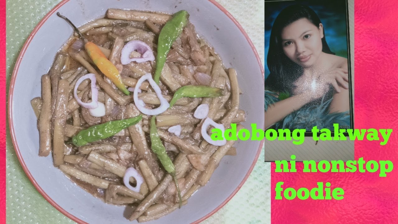 Adobong takway with sili and bagoong - YouTube