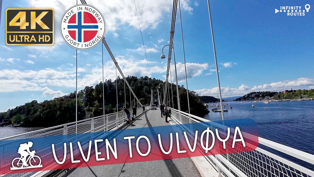 ☀️🚴City Bike Oslo: Ulven to Ulvøya (Helsfyr - Kværnerbyen - Gamlebyen ...