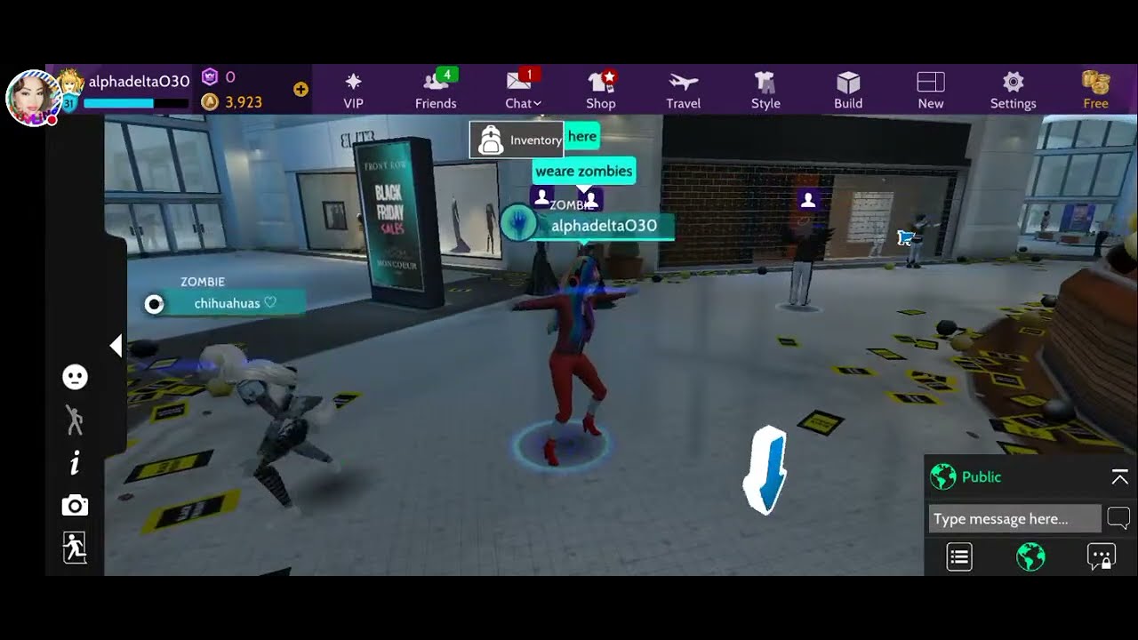 Zombie Mall in Avakin 😱 Highlight Video from the Livestream - YouTube