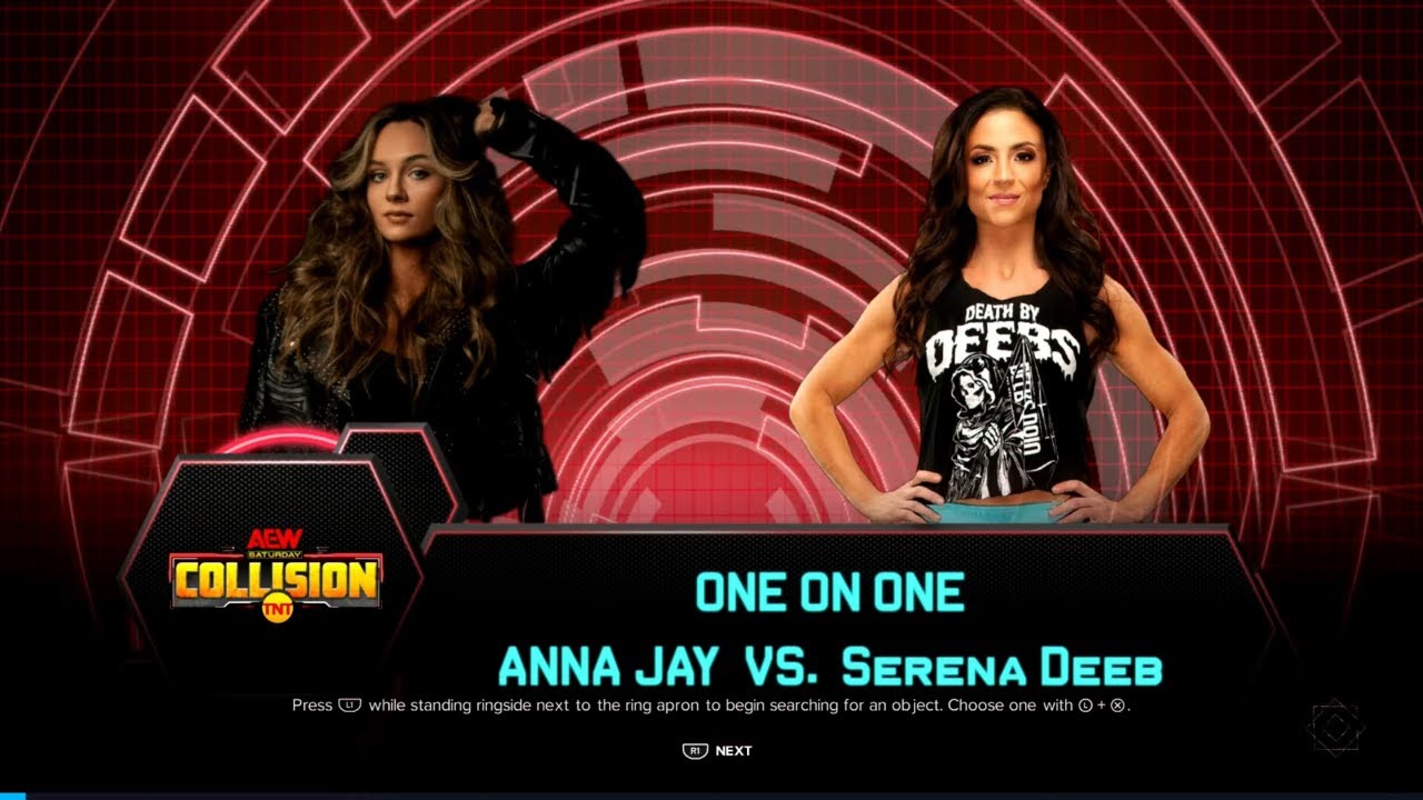 AEW Collision Serena Deeb vs Anna Jay - YouTube