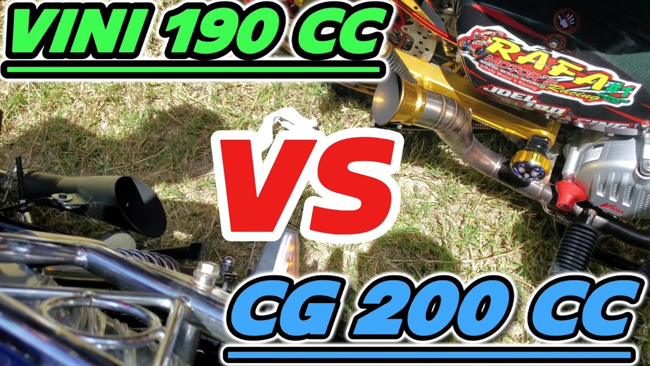 (SUPER CUB VINI 190 CC) VS (CG200 CC) cuál acelera más duro ???🤔 - YouTube
