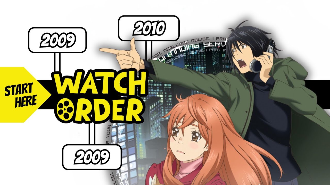 Here is the Order for Eden of the East Anime Marathon - YouTube