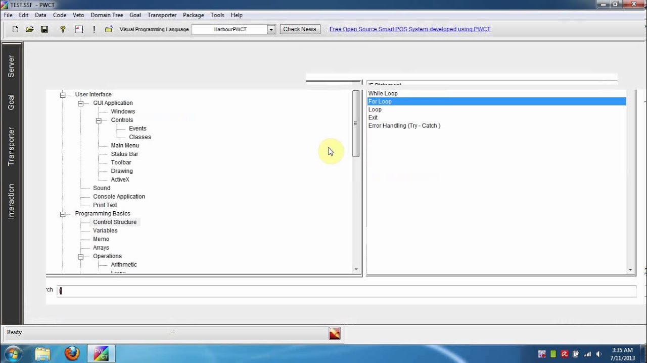 Creating console application using PWCT - YouTube