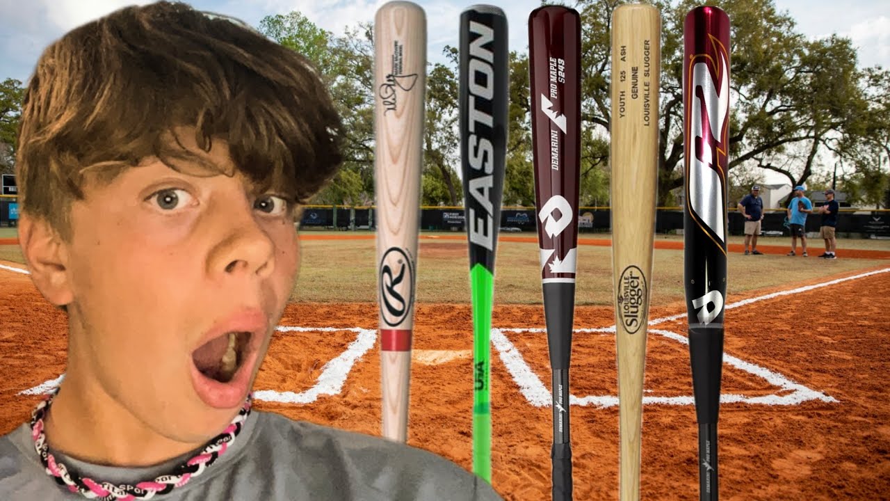 I found 5 bats in my garage that might be good - YouTube