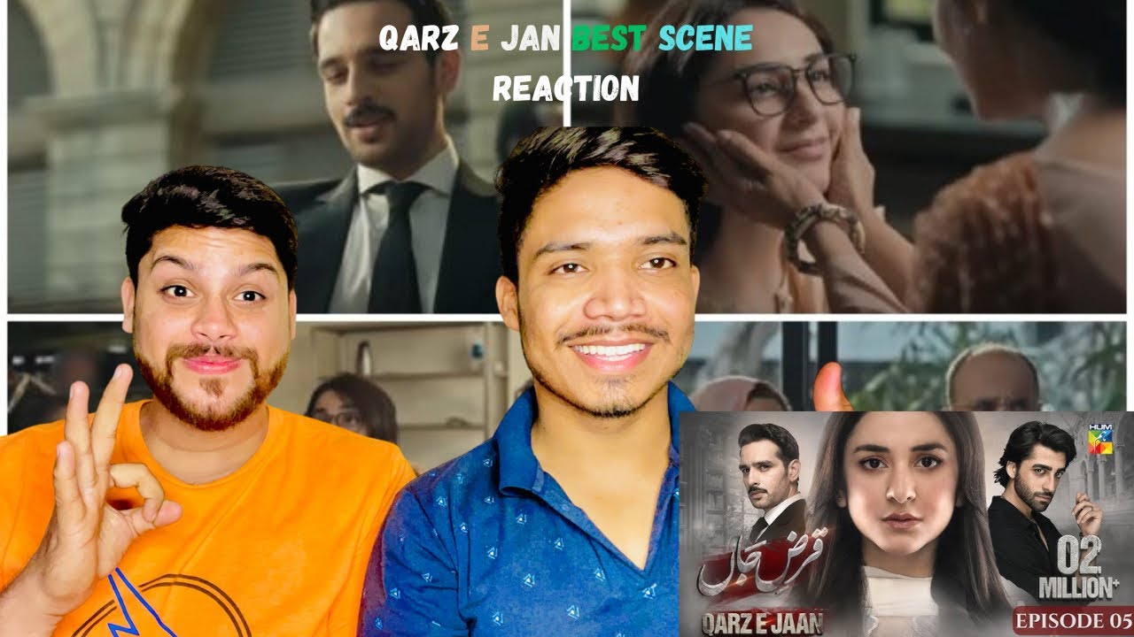 Indian Reation On Qarze -E-Jan Best Scene Episode 5 | Yumna Zaidi ...